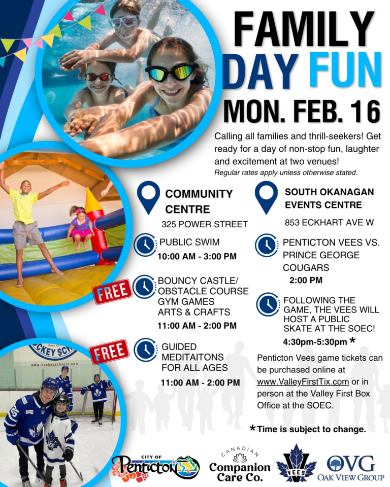 2026 Okanagan Family Day Events & Activities - Okanagan Family Fun