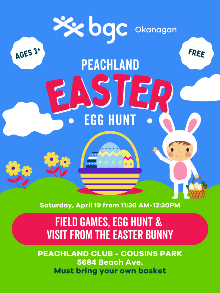 2025 BGC Okanagan Easter Egg Hunt - Peachland - Okanagan Family Fun